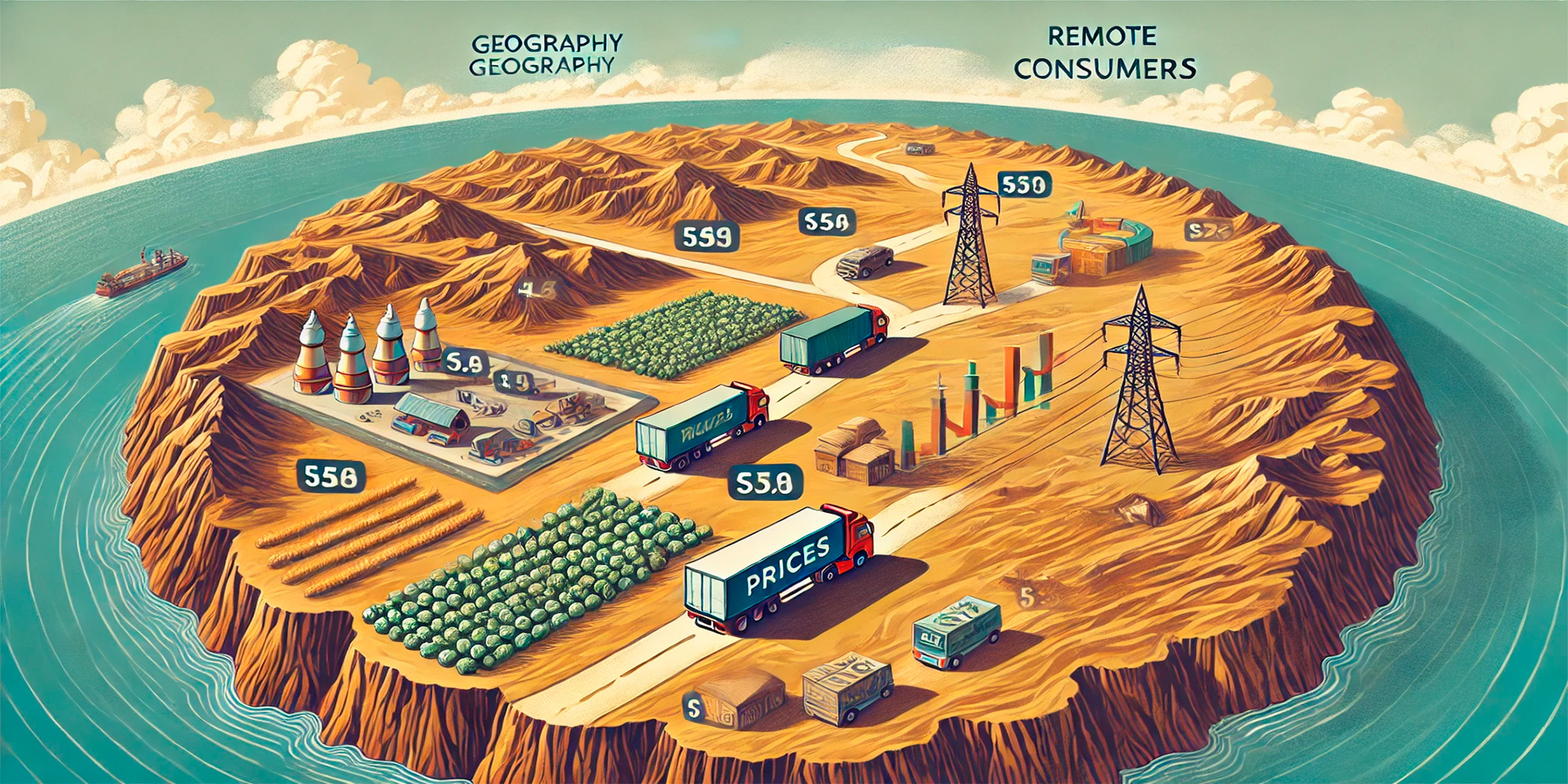 The Cost of Geographical Remoteness